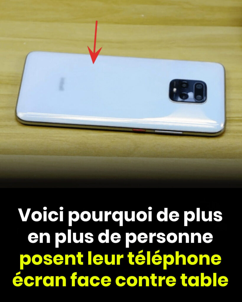 Here’s Why More and More People Are Placing Their Phone Screen Down on ...