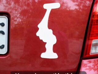Why Drivers Display This Upside-Down Sticker on Their Cars – All Recipes